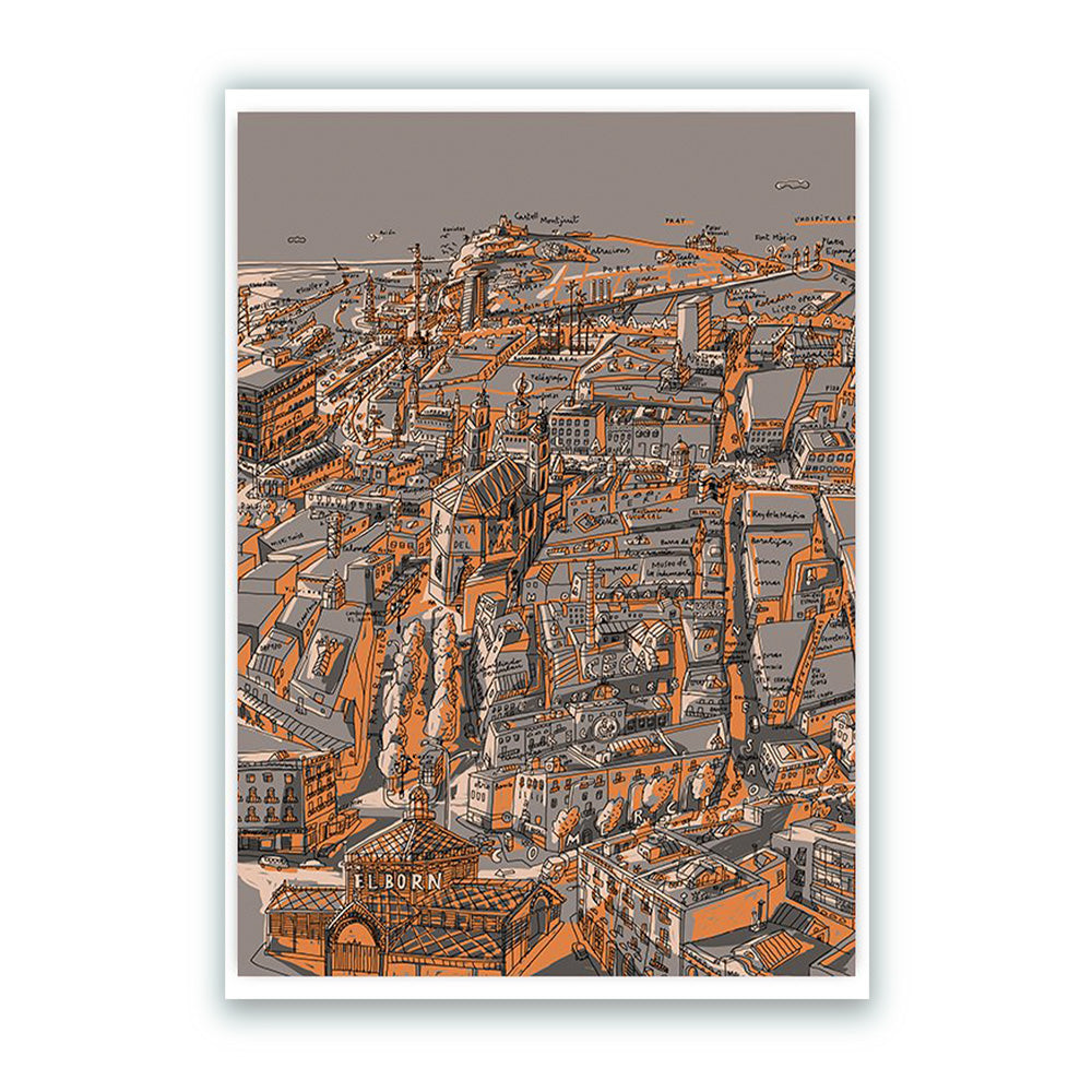 La Ceca Giclée Print 50x70